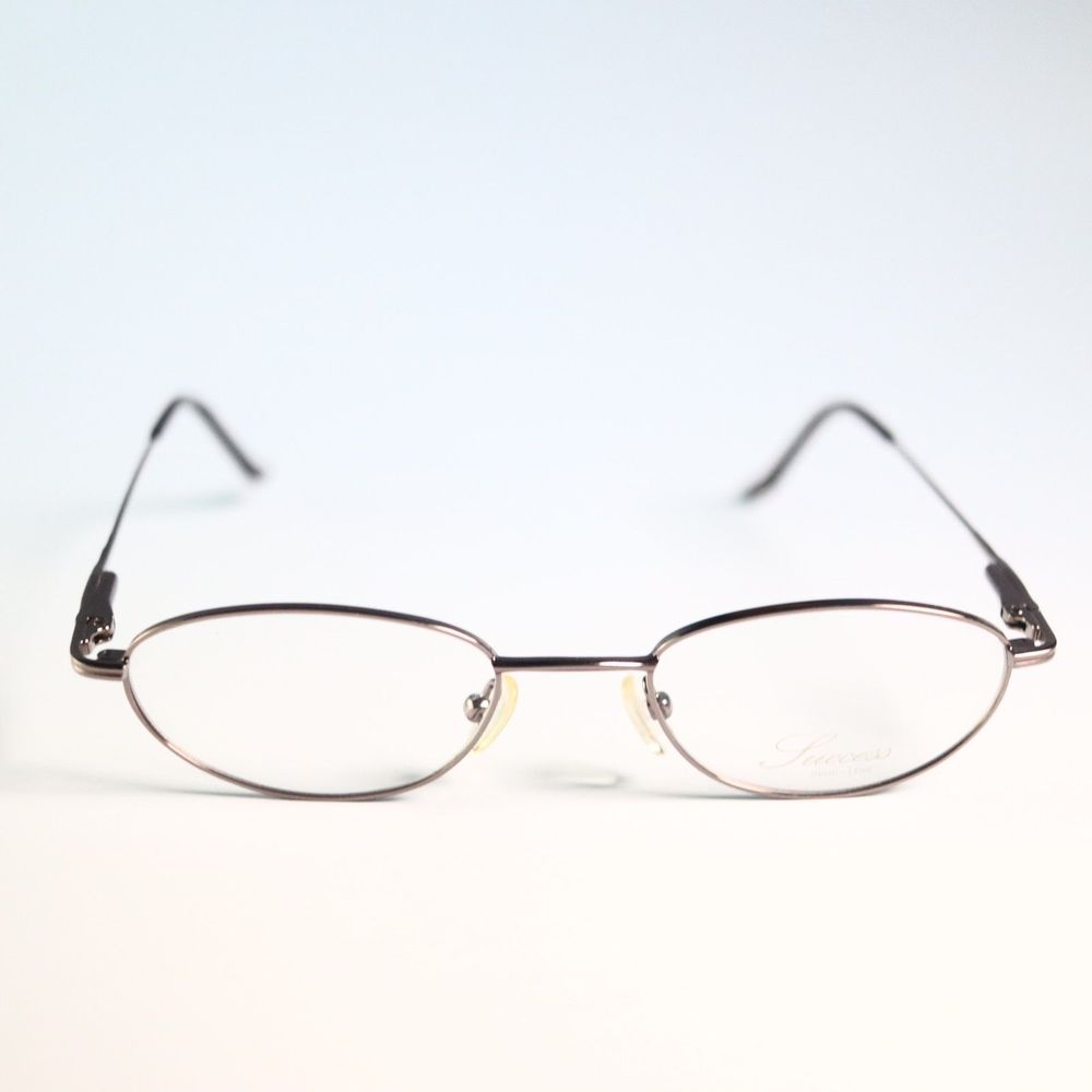 Success 227 Slim Eyeglasses Rose Gold Frame Ss-227 47… - Gem